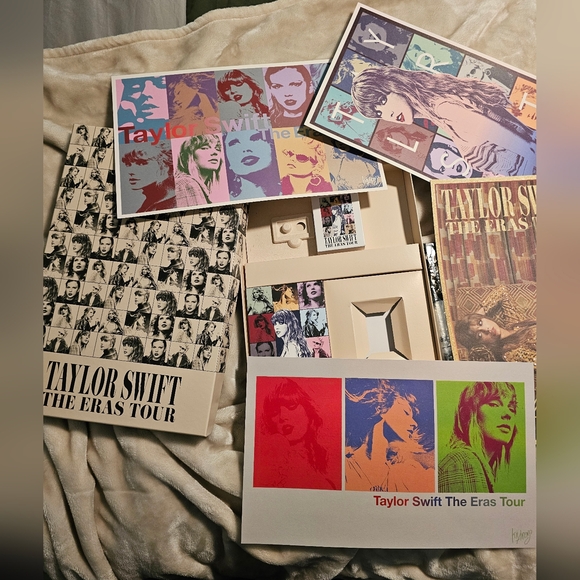 Taylor Swift | Art | Taylor Swift Eras Tour Vip Box With Posters And ...